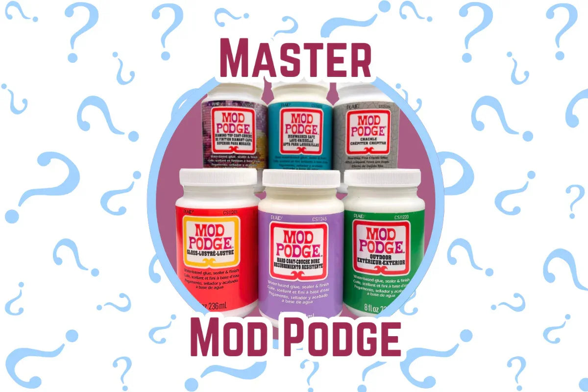 What Is Mod Podge? | How and When Crafters Should Use It – Master Maker ...