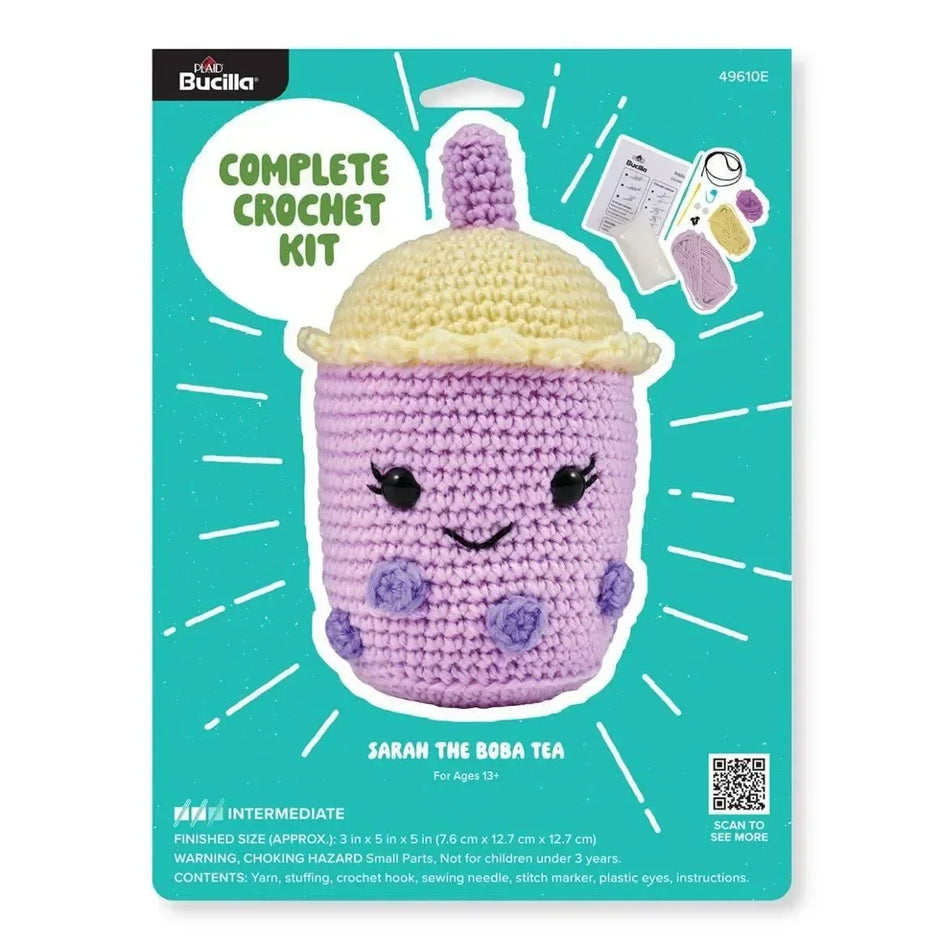 Amigurumi Crochet Kit - Sarah the Boba Tea | Bulk Prices – Master Maker ...
